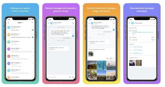 Breezeway Mobile - How to message via the mobile app?